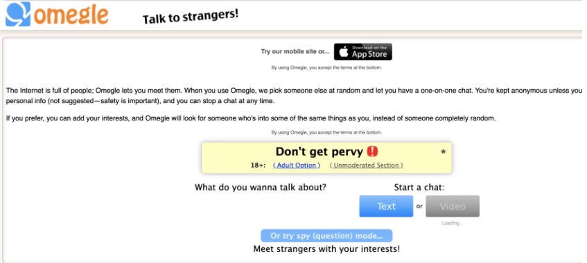 🪓Omegle: Mourning without an “O” - by vivan. and iKyu