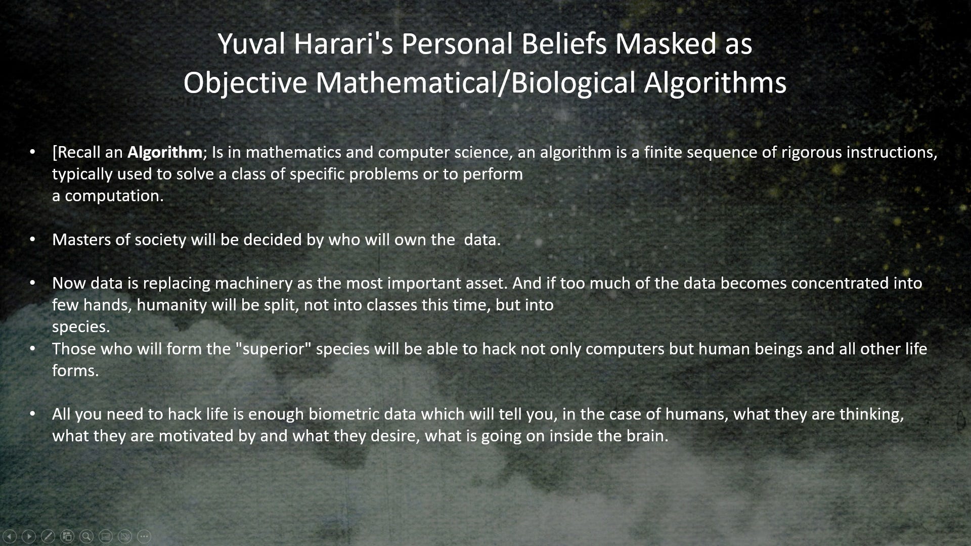 Why H.G. Wells' World Brain and Yuval Harari's Hackable Human Will Not ...