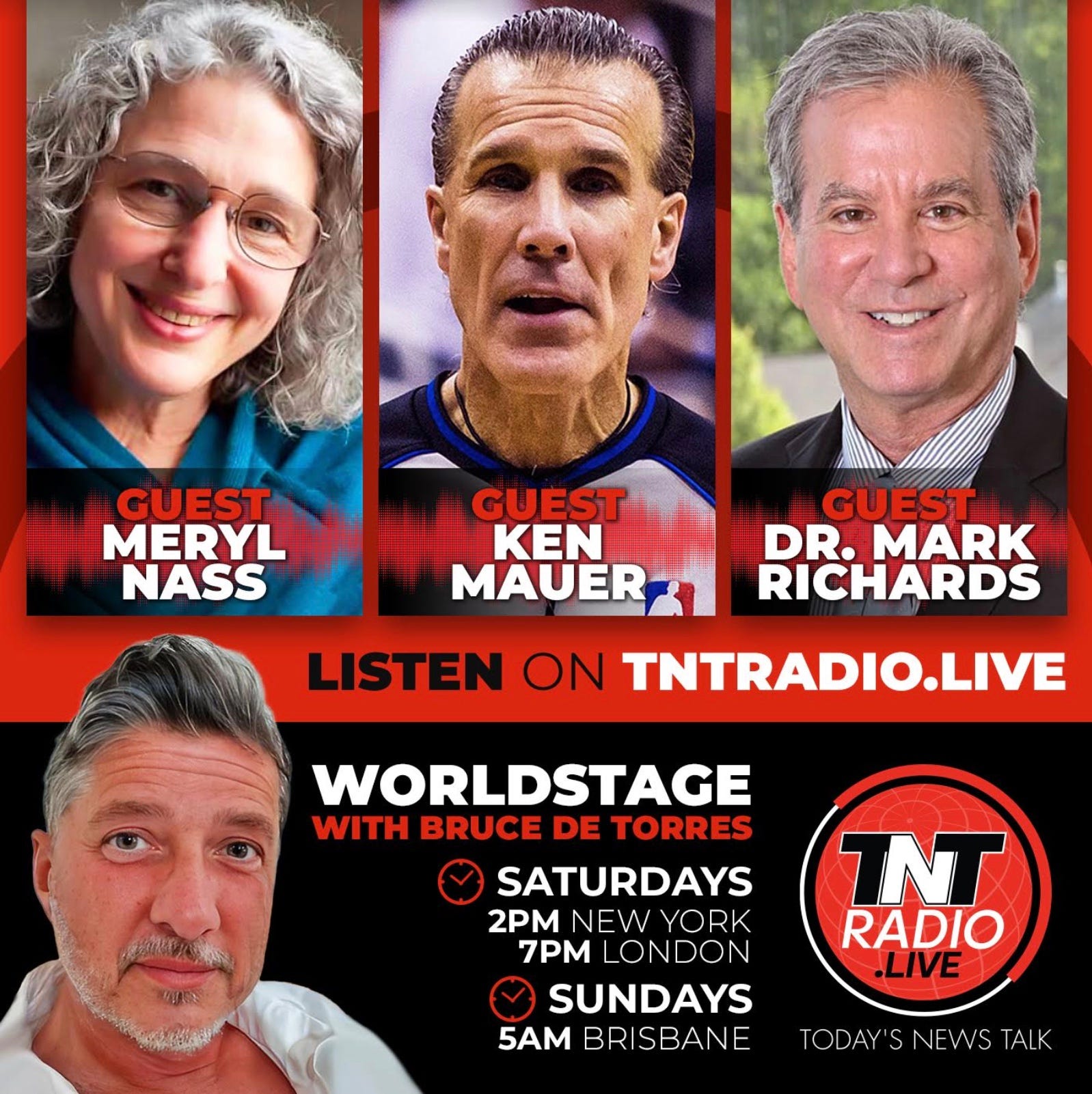 My upcoming interviews - by Meryl Nass