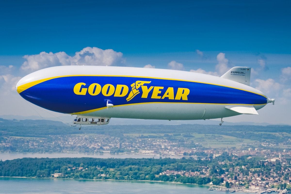 The Fascinating Business Behind The Goodyear Blimp