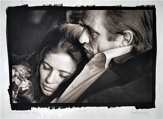 Johnny Cash And June Carter Proposal On Stage 1968