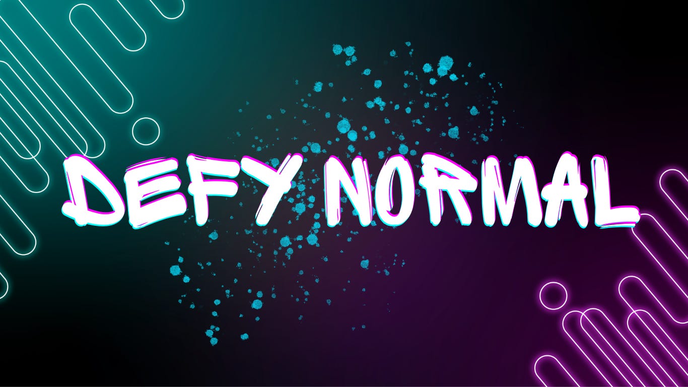 Defy Normal: The Challenge for 2024 - by Tom Martin