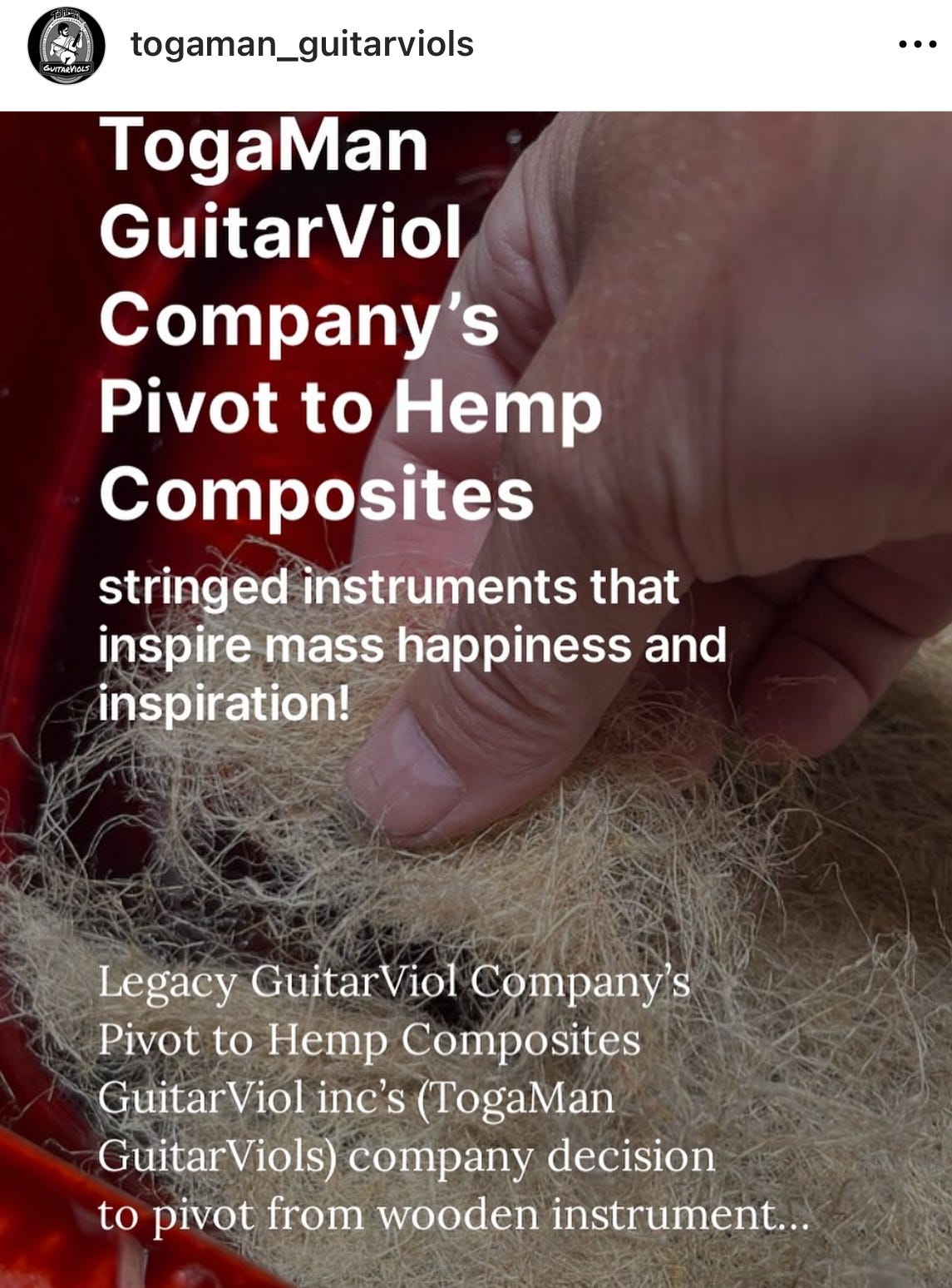 The Case for Hemp as a Composite Material for Instrument Making
