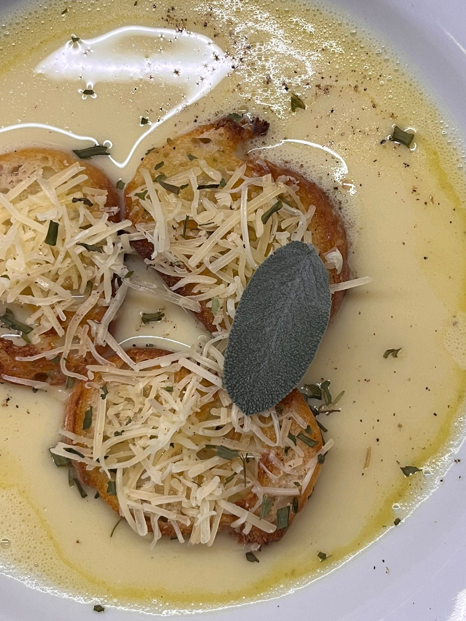 Aïgo-Boulido - Garlic Soup - Life's a Feast by Jamie Schler