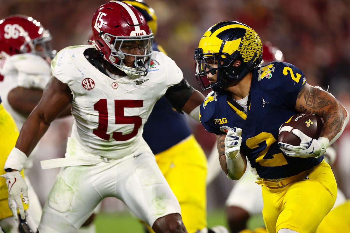 Corum's Crucial TD Runs Against Alabama, Ohio State, Penn State Had ...