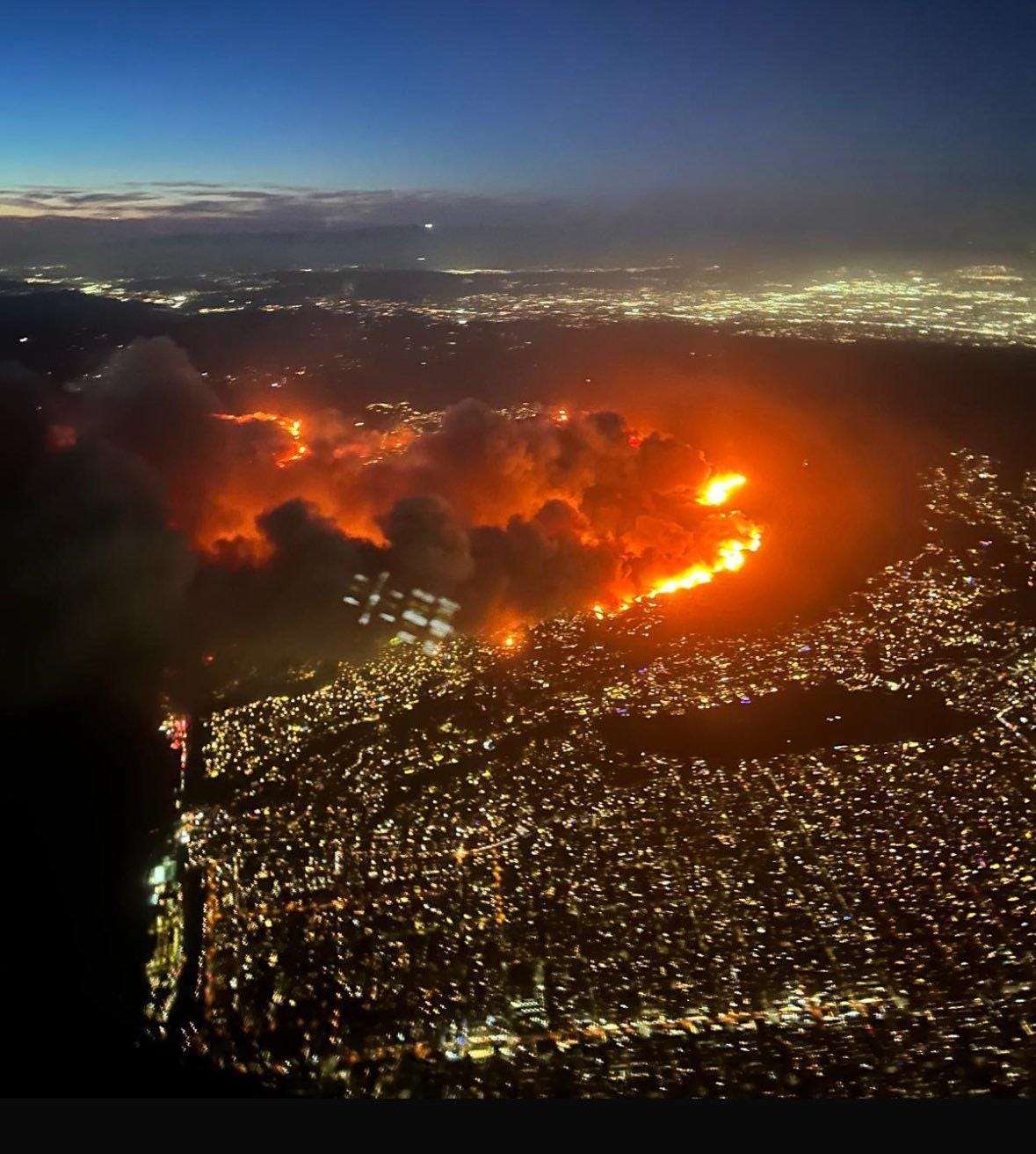 The Hills of Los Angeles are Burning - by Ante Perkov