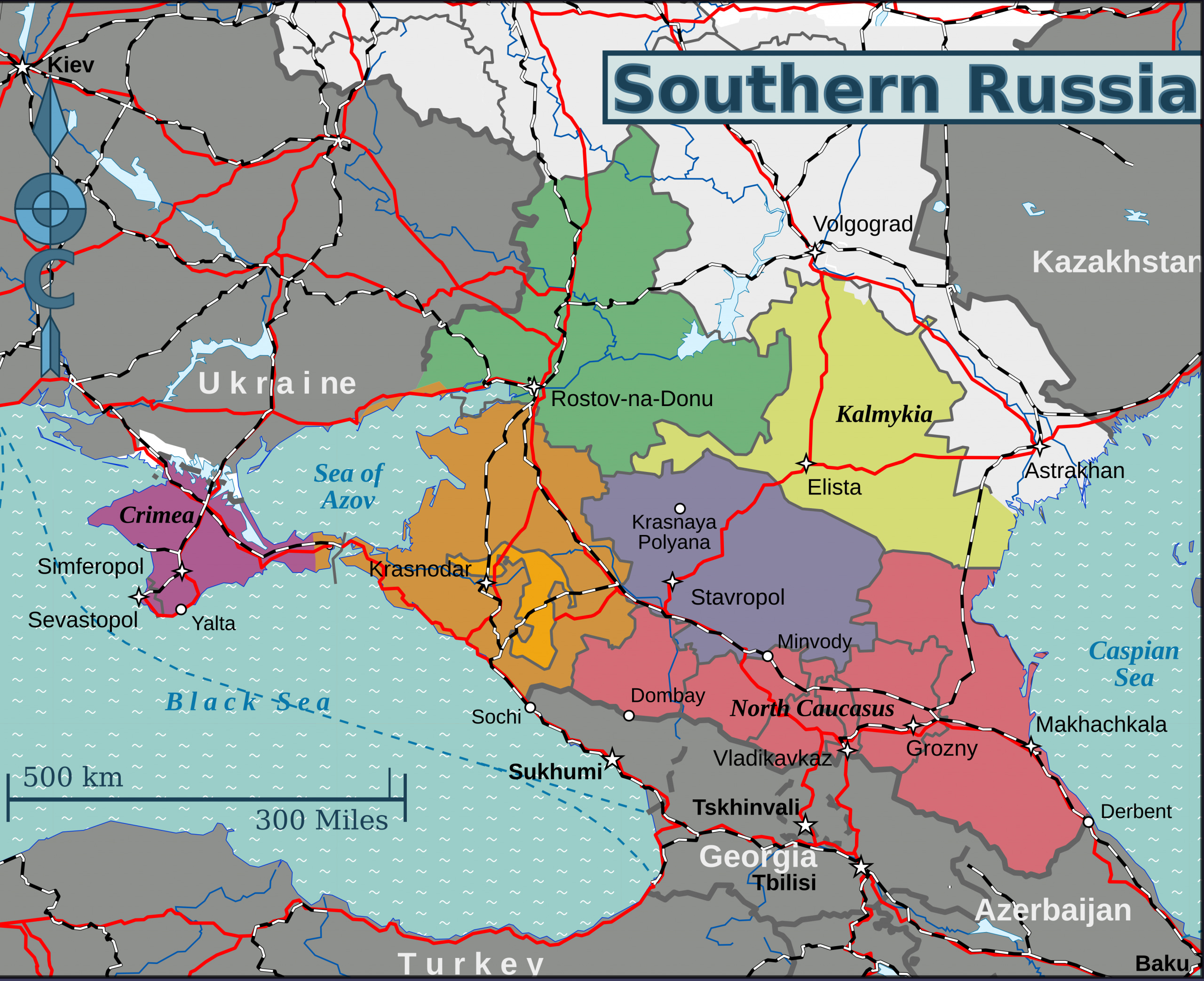 More Development: South & New Russia Plus Azov Sea Region
