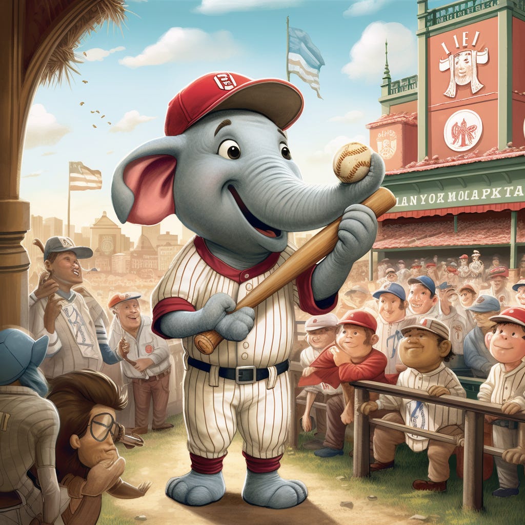 33 - Teaching Elephants To Play Baseball