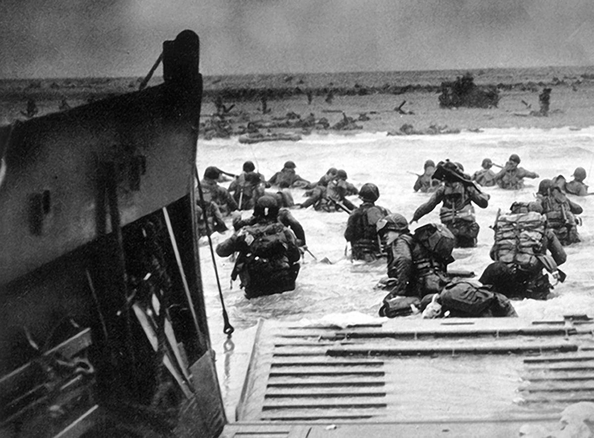 REMEMBERING D-DAY, JUNE 6, 1944 - by Richard Jacobs