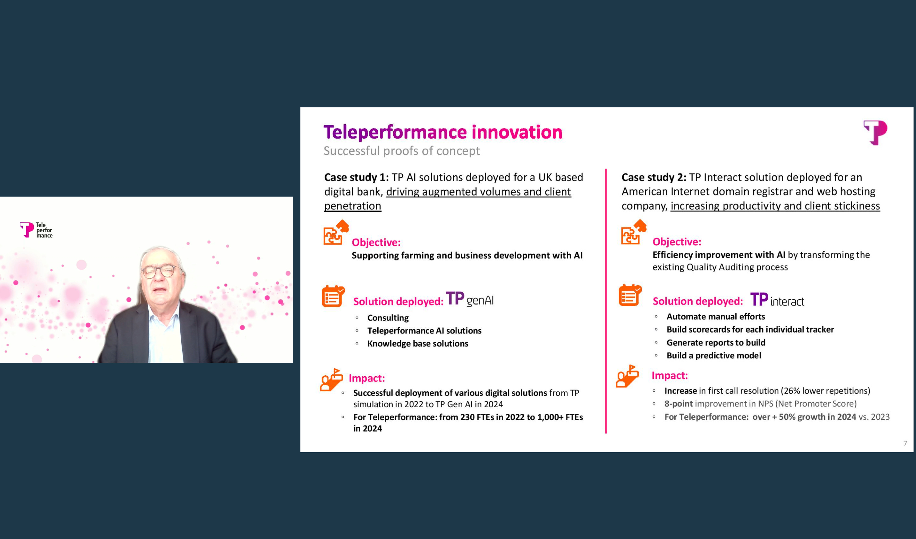 Últimos resultados Teleperformance - Quality Value