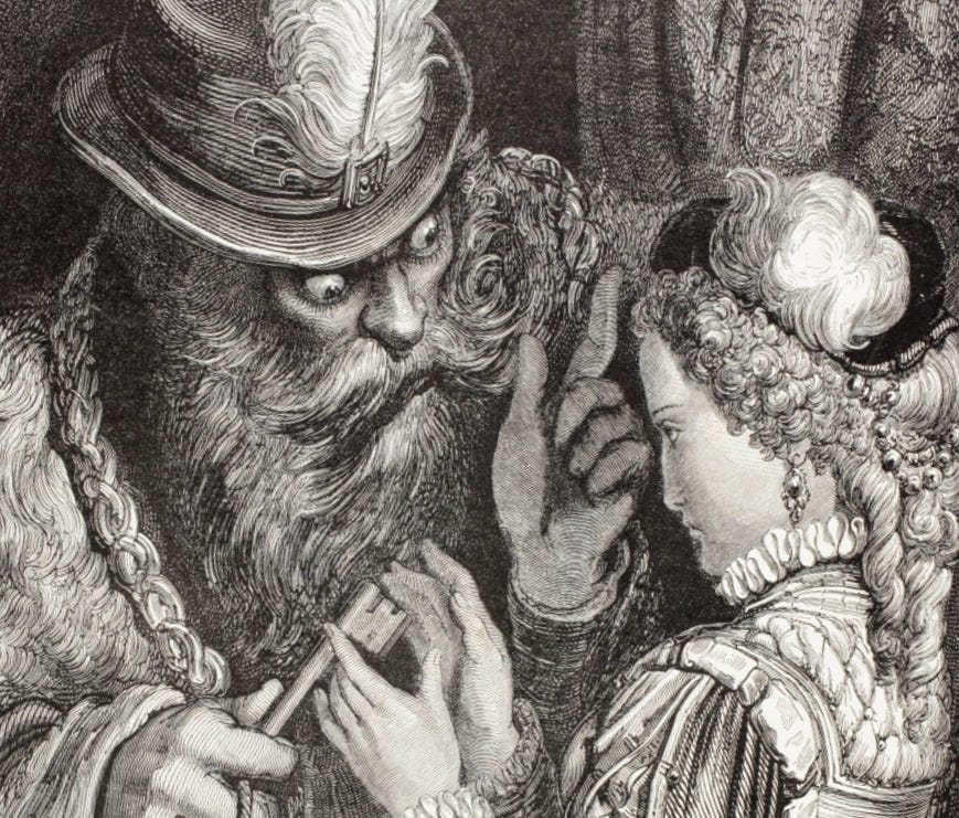 Bluebeard Is Alive and Well Thanks to Men