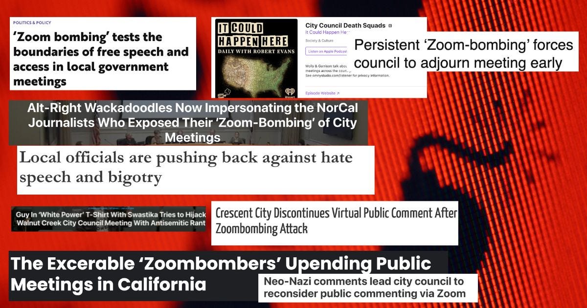 More than you'd like to know about Zoombombing