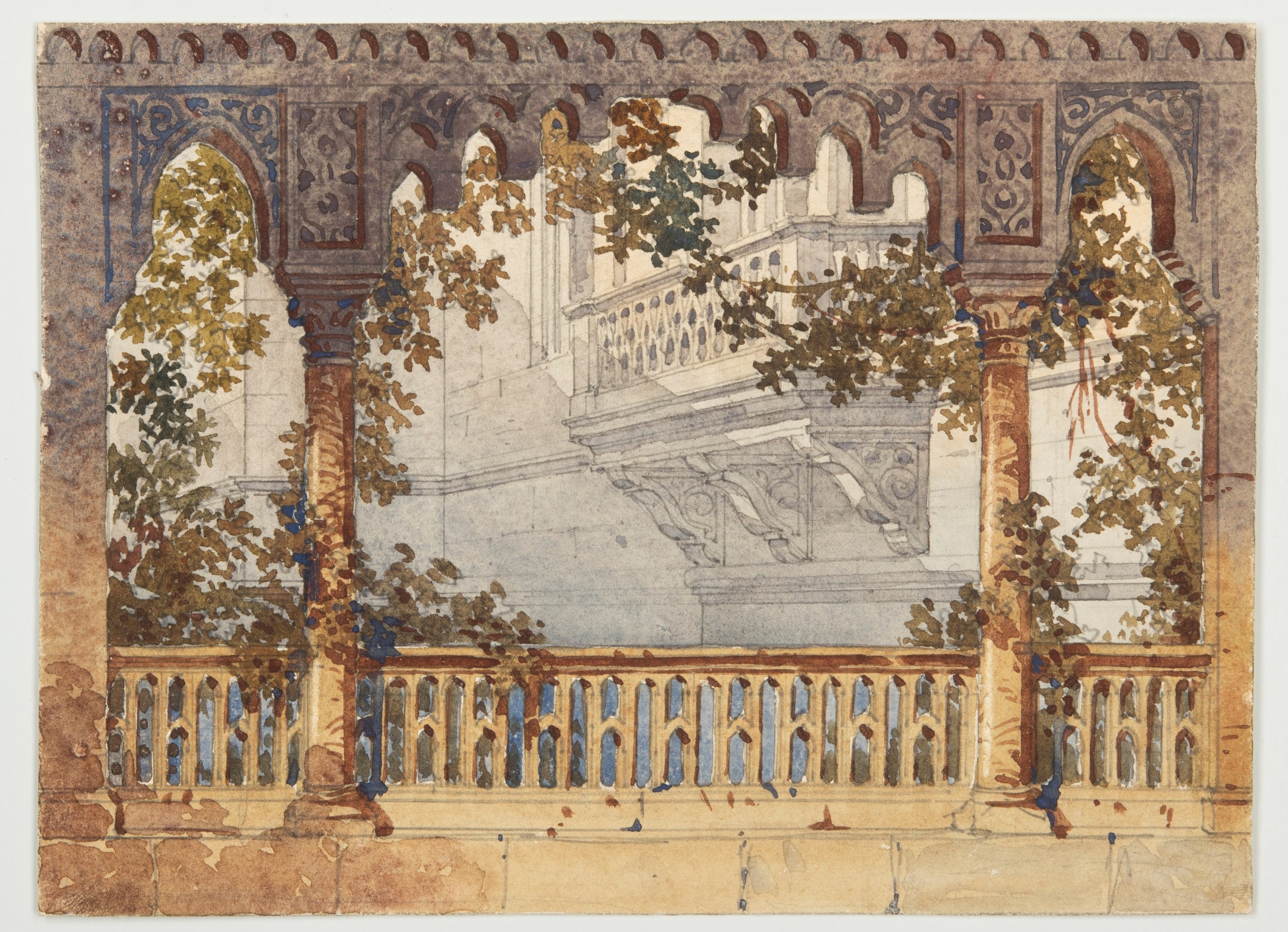 A great cave (and other landscapes from the Swedish museum)