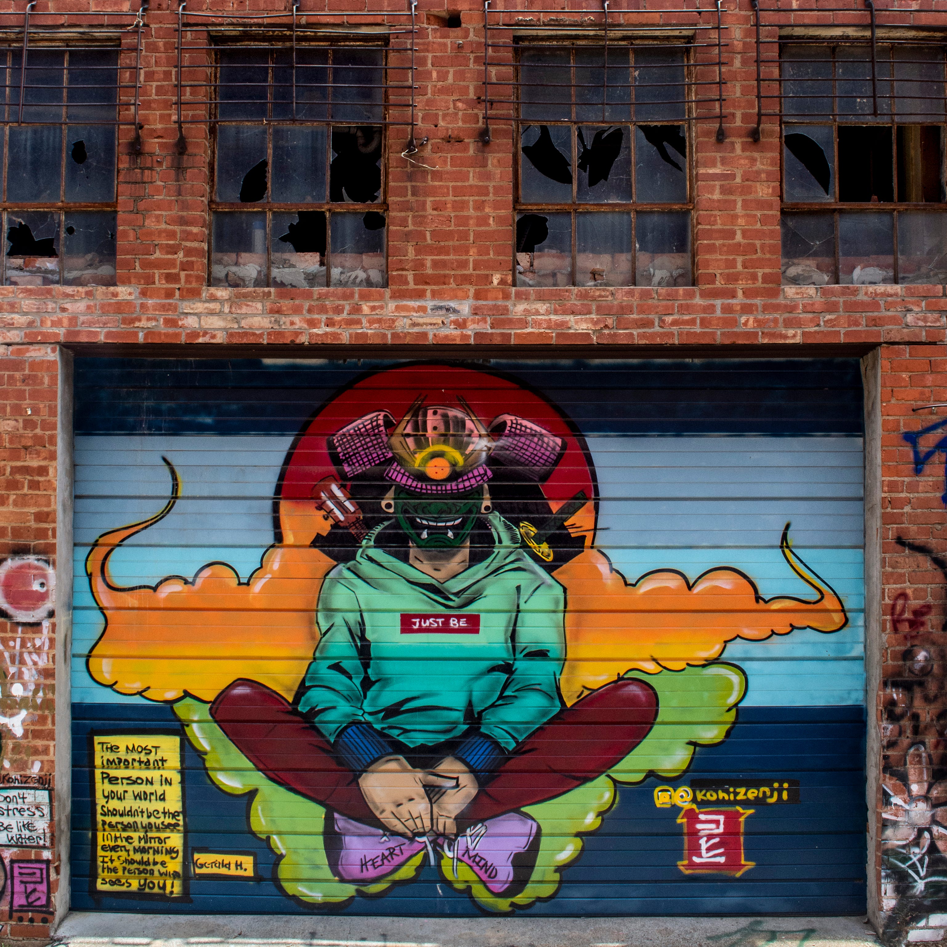 Alley Graffiti Art - by Troy Larson