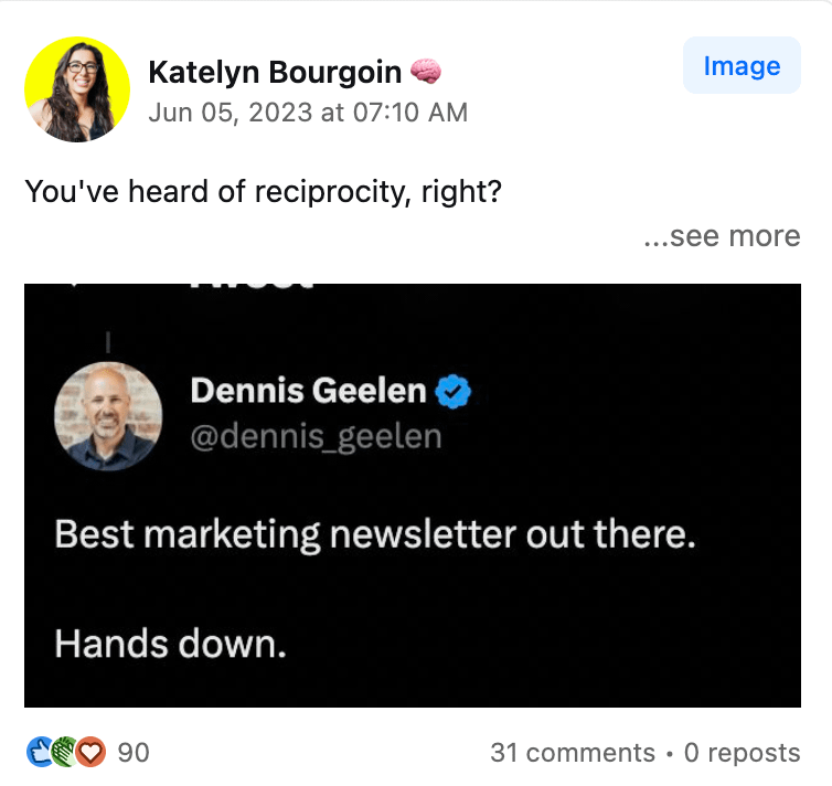 The 10 types of posts and how to use them
