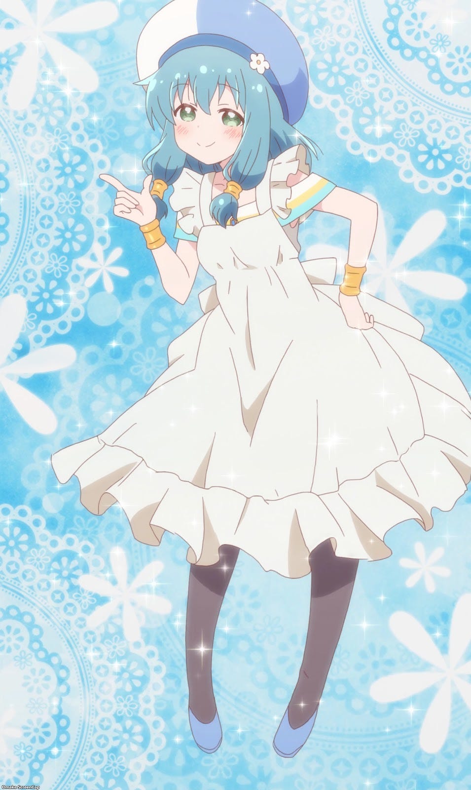 Omake Gif Anime - Endro - Episode 6 - Mao-chan Gets Headpats and Candy