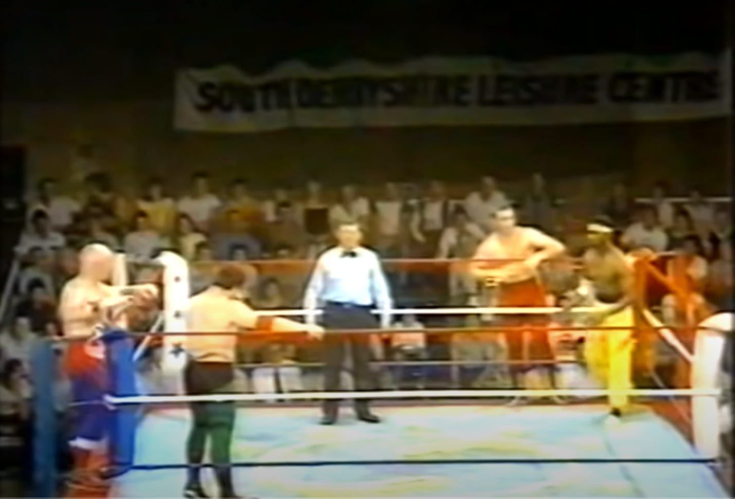 Marty Jones & Clive Myers vs. Fit Finlay & Skull Murphy (08/27/1983 ...