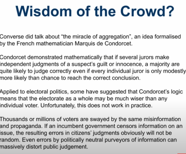 Response to Joseph Bronski - Keith Woods