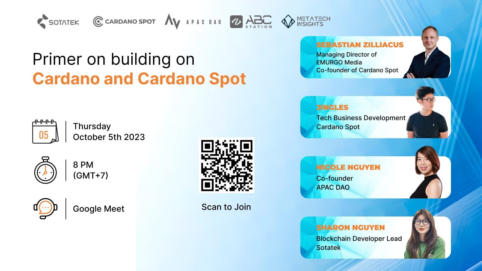 RECAP AMA: Primer on building on Cardano and Cardano Spot