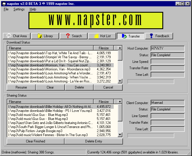 The Story of Napster - by Bradford Morgan White