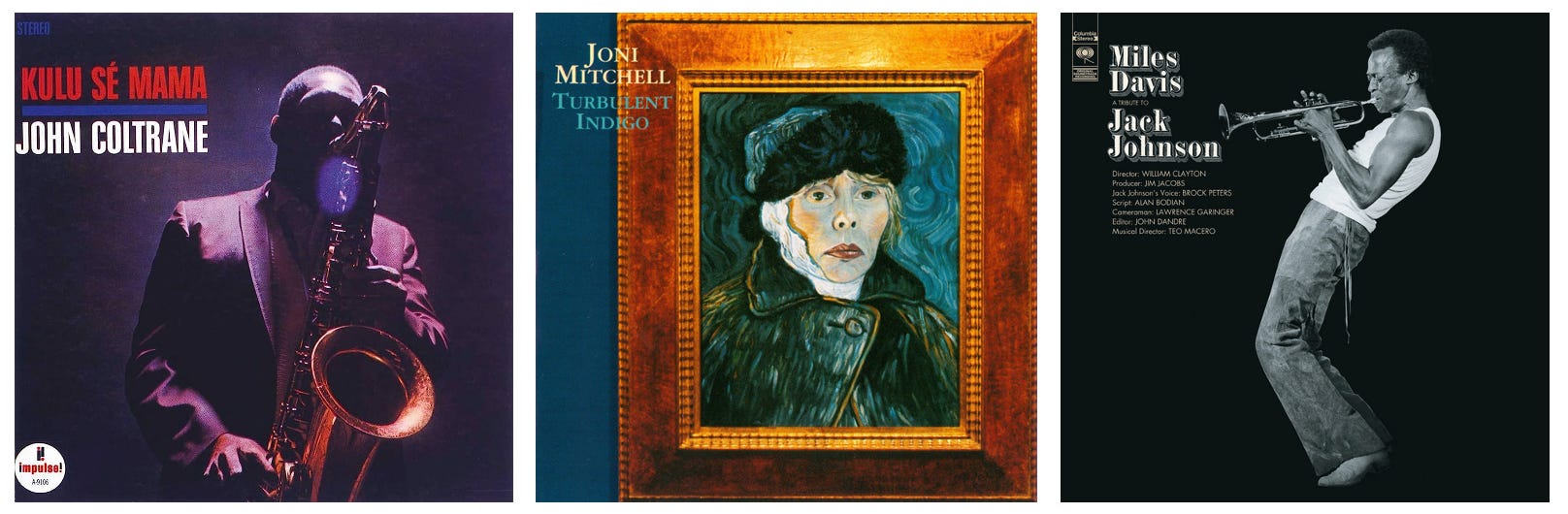 My Favorite Jazz Album Covers - by Ted Gioia