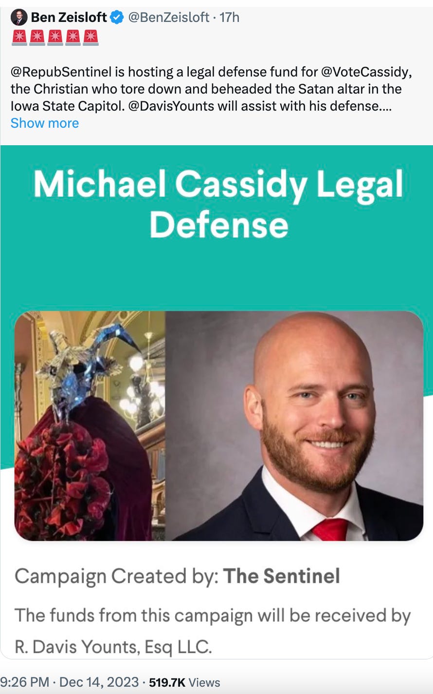 Former Republican Mississippi House Candidate Destroys Satanic Temple ...