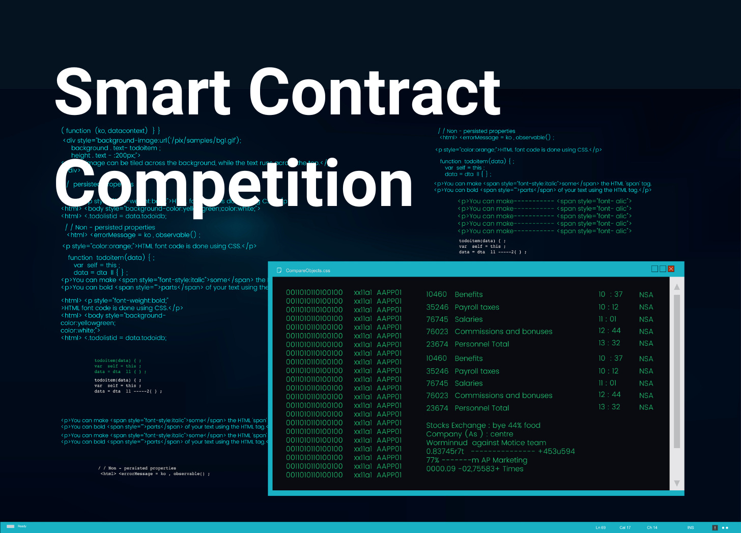 Smart Contract Competition - by Rohas Nagpal