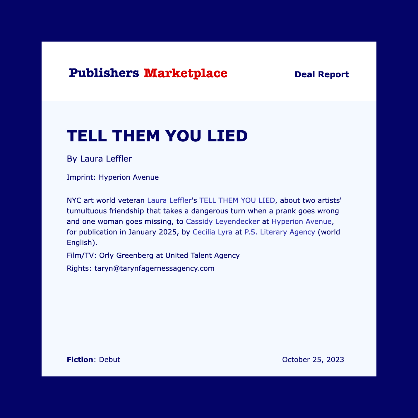 Welcome to This Debut Life - by Laura Leffler