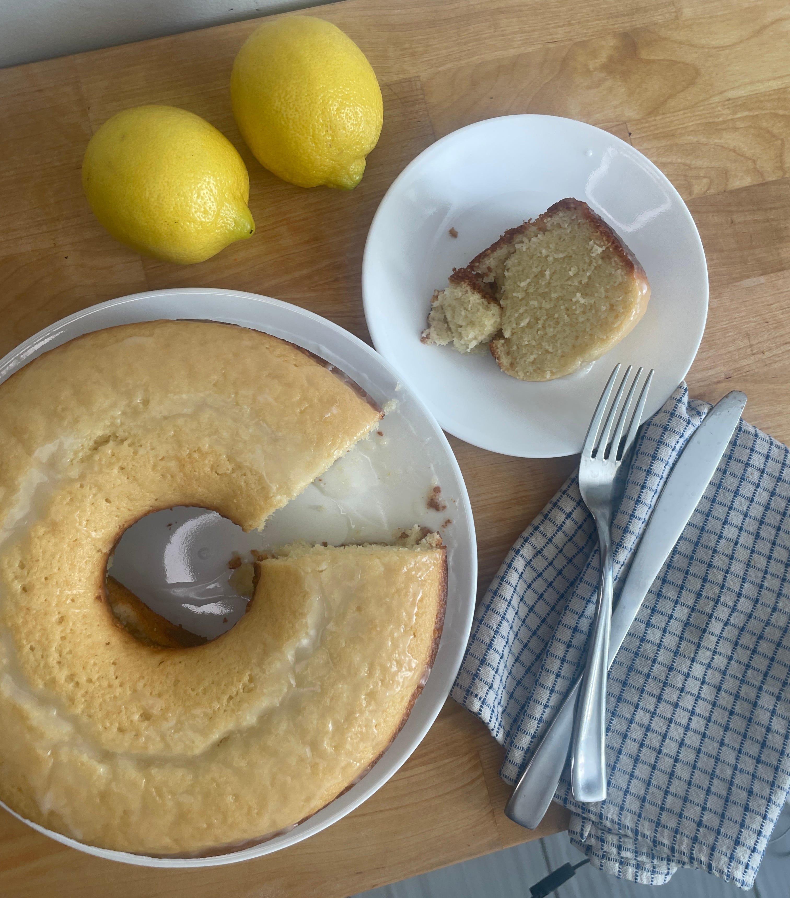 Grandma's Lemon Cake - by Maria Del Russo - Sunday Sauce