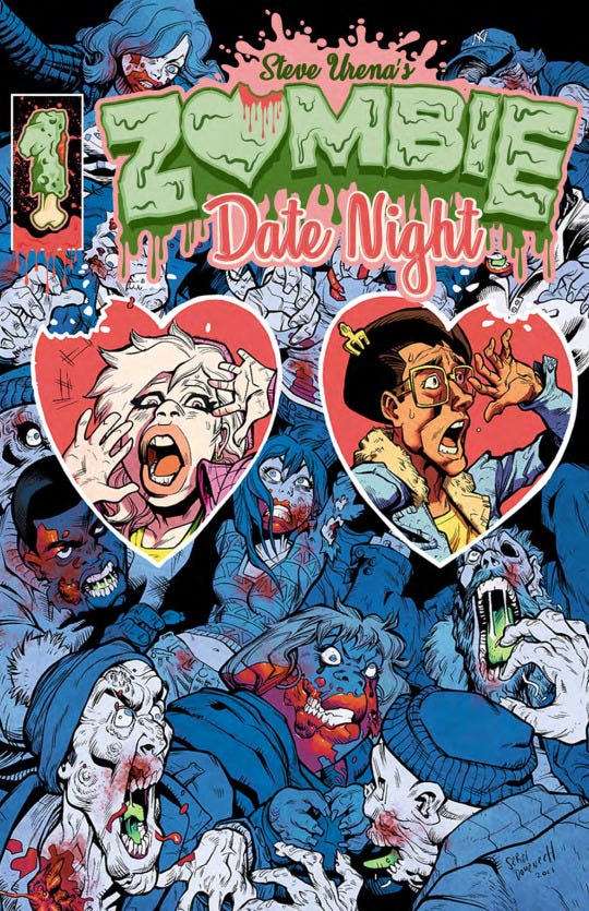 Zombie Date Night #1 - Comic Review - by Angelos Savvaidis