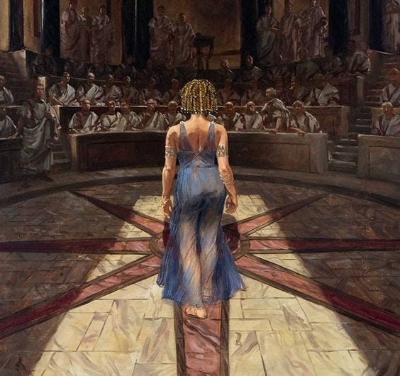 La historia de Friné y la Afrodita de Cnido