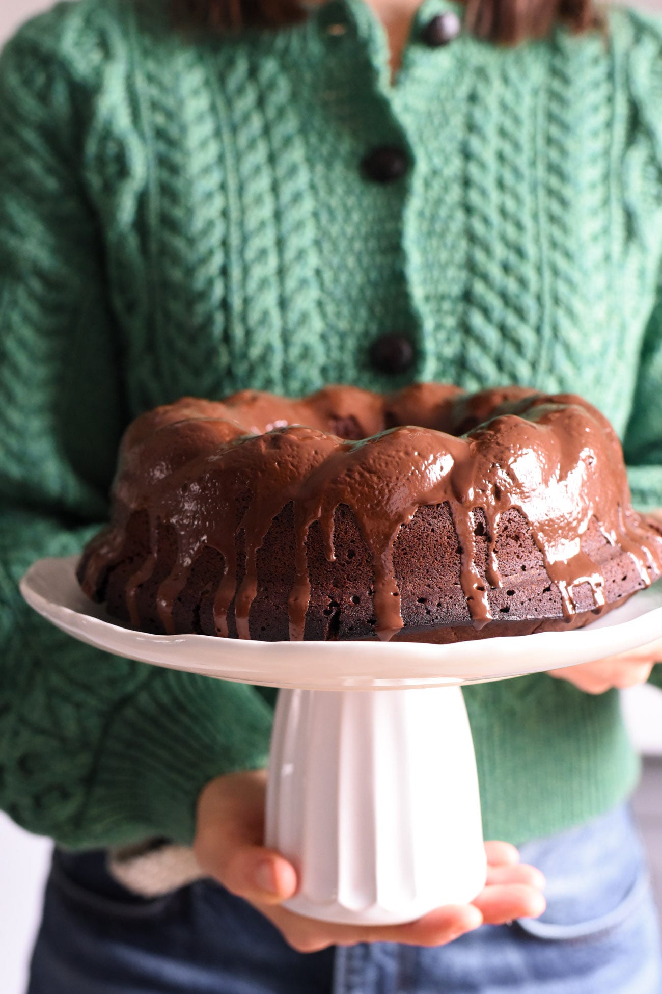 Winter-Spiced Chocolate Bundt Cake - by Audrey Le Goff