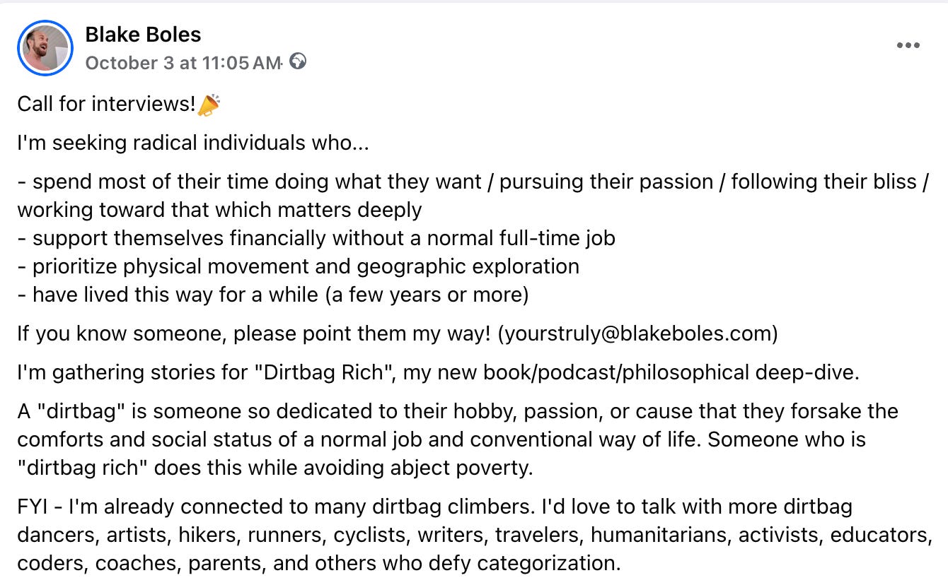 I'm Writing a New Book - by Blake Boles