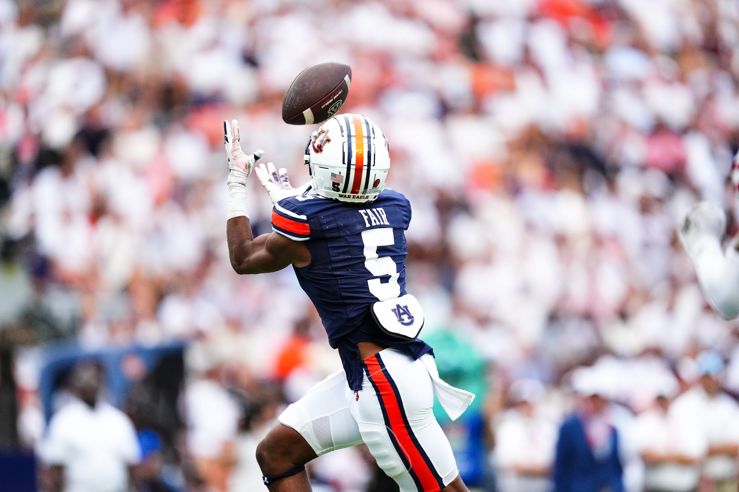 Jay Fair is headed back home to Texas as Auburn's clear-cut WR1