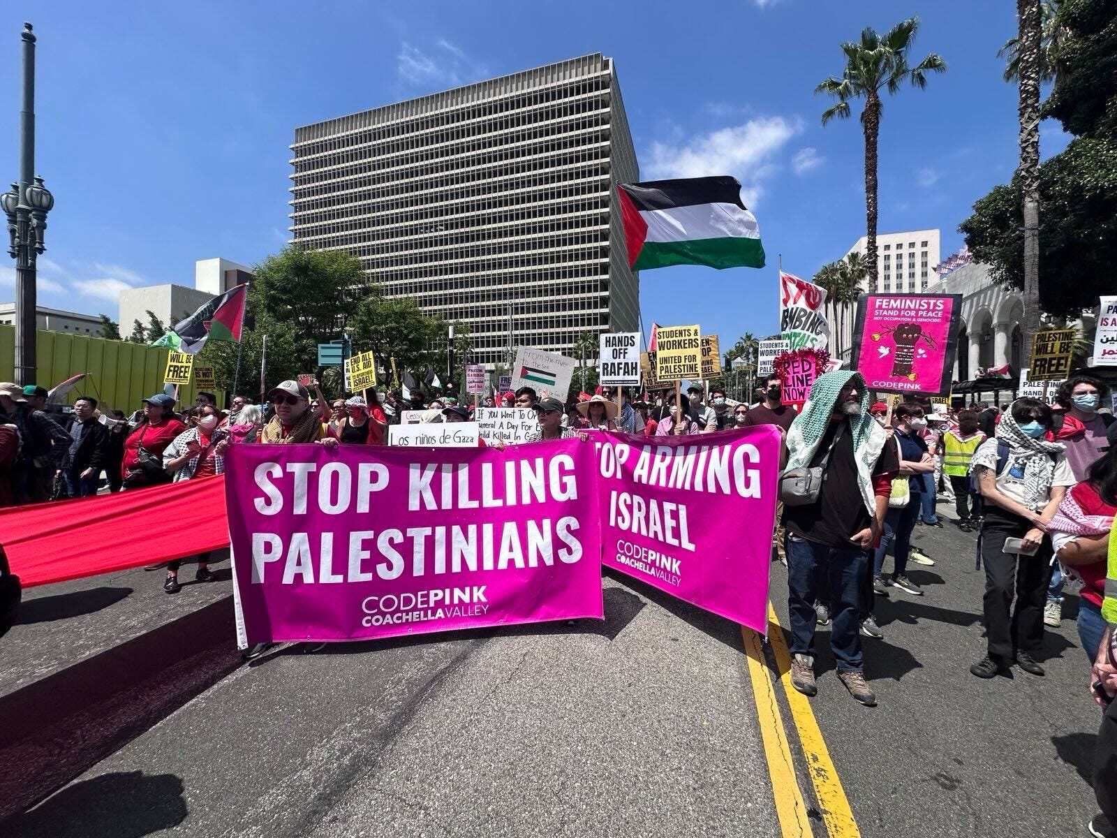 Nationwide "Red Line" Protests Marked Eight Months of US-Israeli ...