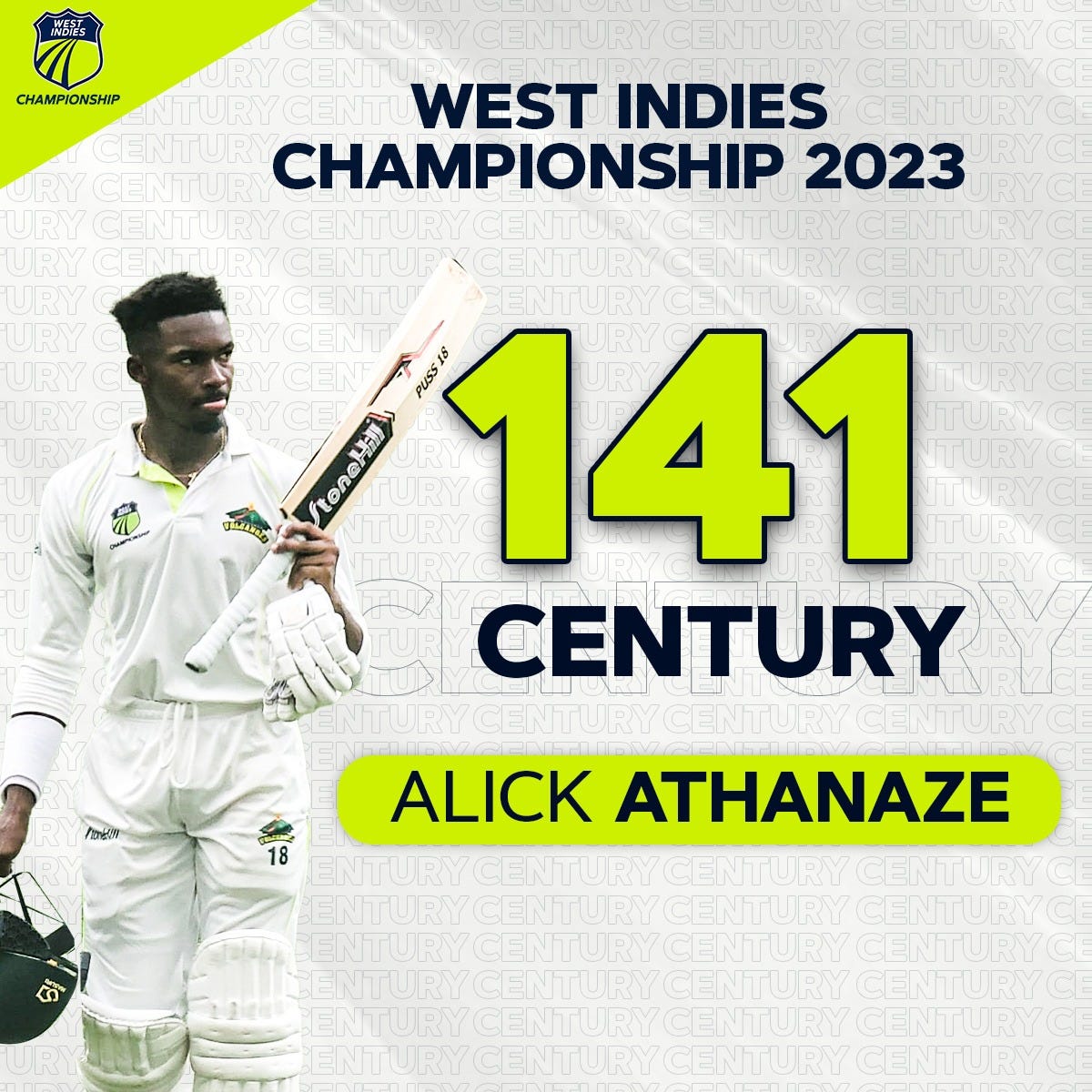 Alick Athanaze: A star is born - by Machel Hewitt