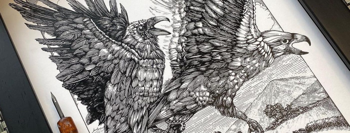 Fight Or Flight? - The Inktober Newsletter