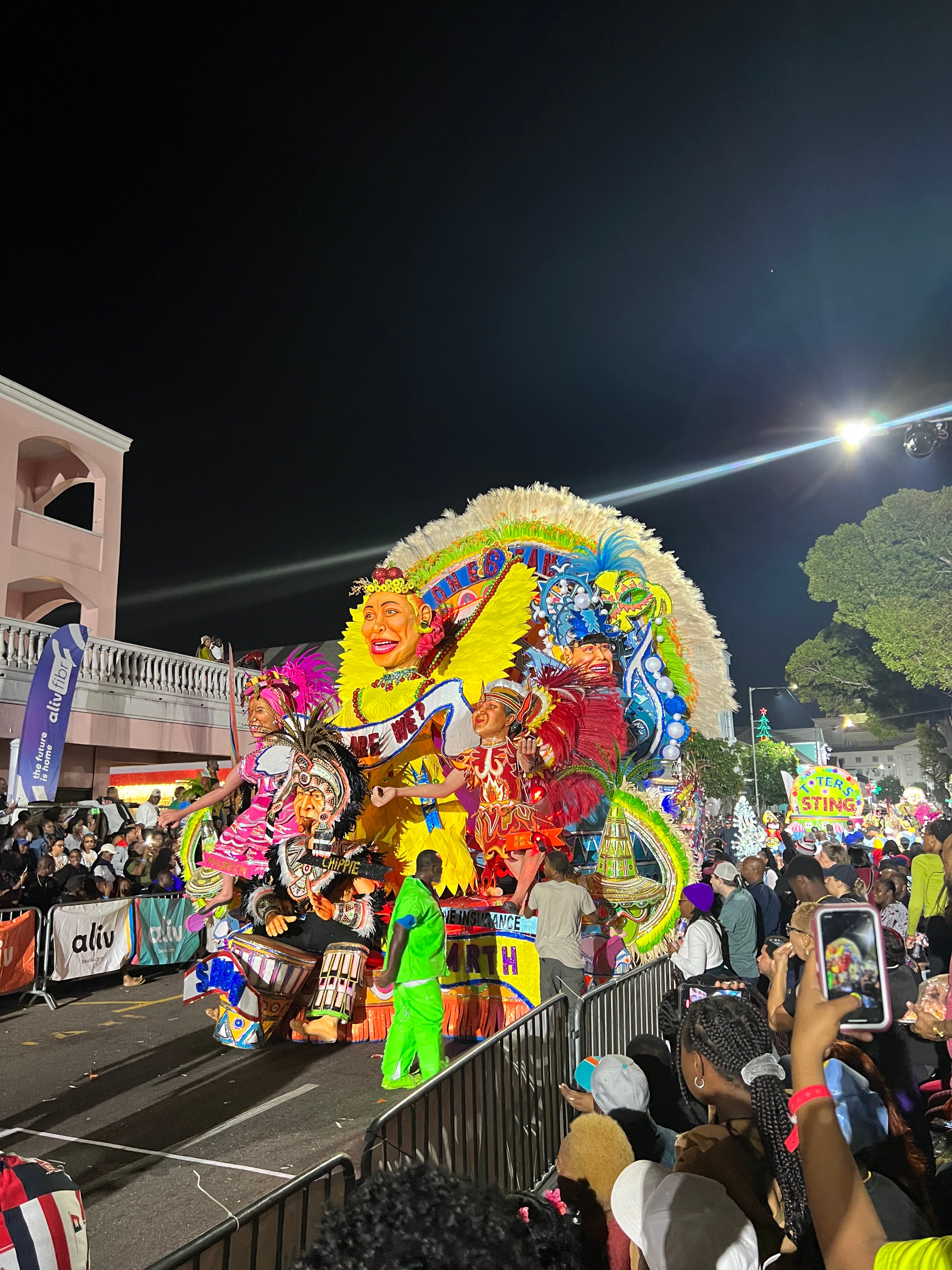 Junkanoo, Boxing Day, 2023 - by Sumitra Mattai - Clothbound