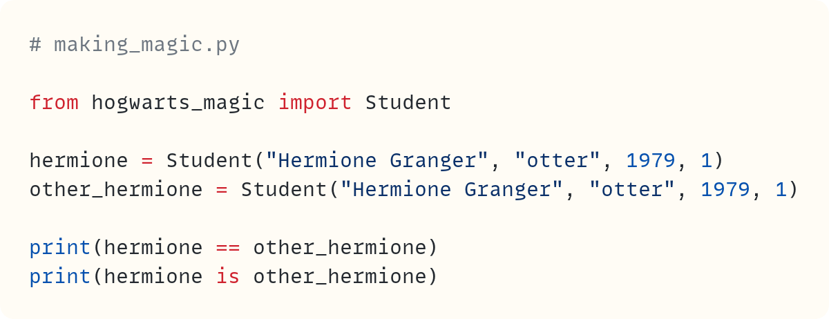 Time for Something Special • Special Methods in Python Classes