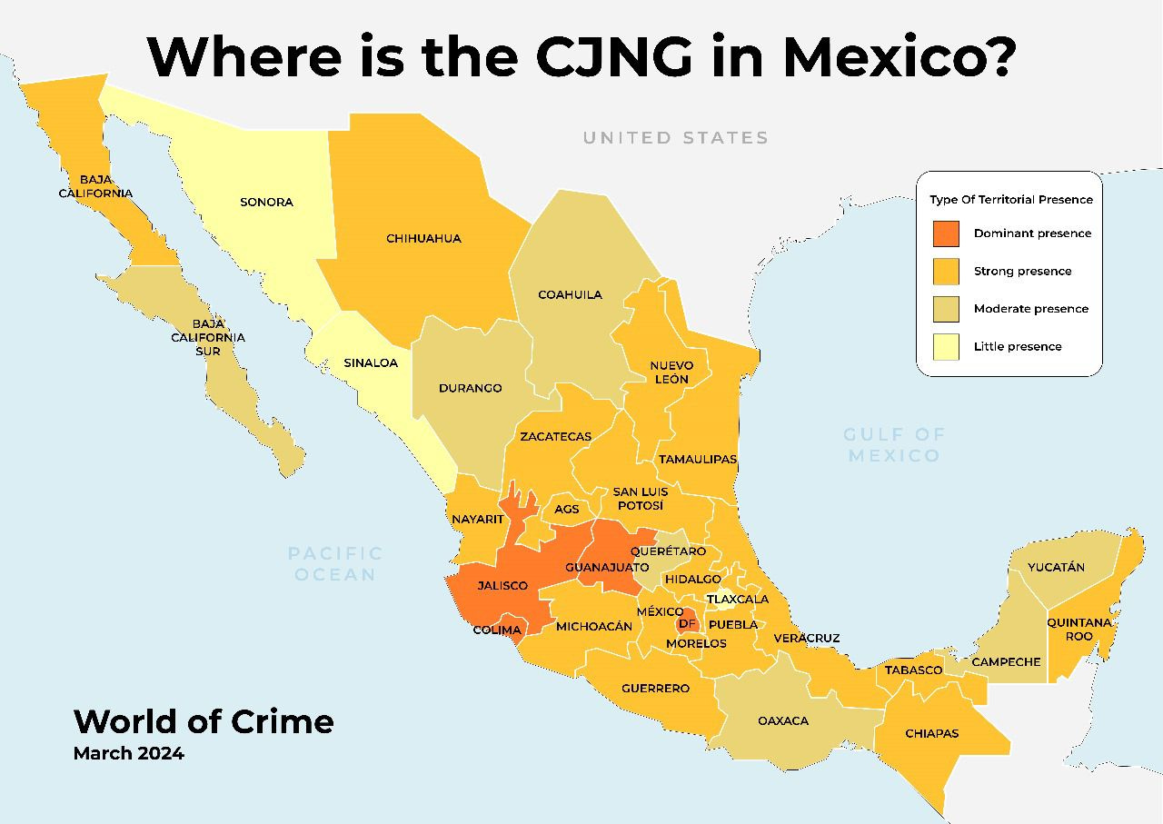 Where is the CJNG in Mexico? - by Chris Dalby