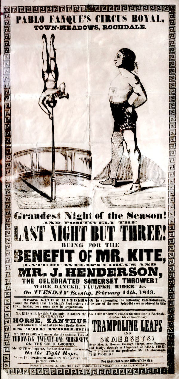 For the Benefit of Pablo Fanque, the Greatest Victorian Showman