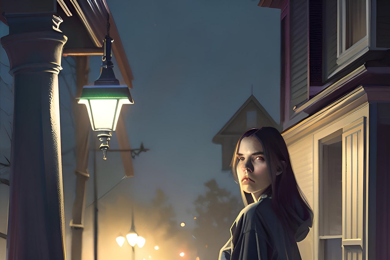 Ghost in the Machine - by Troy Larson - Until Night Falls