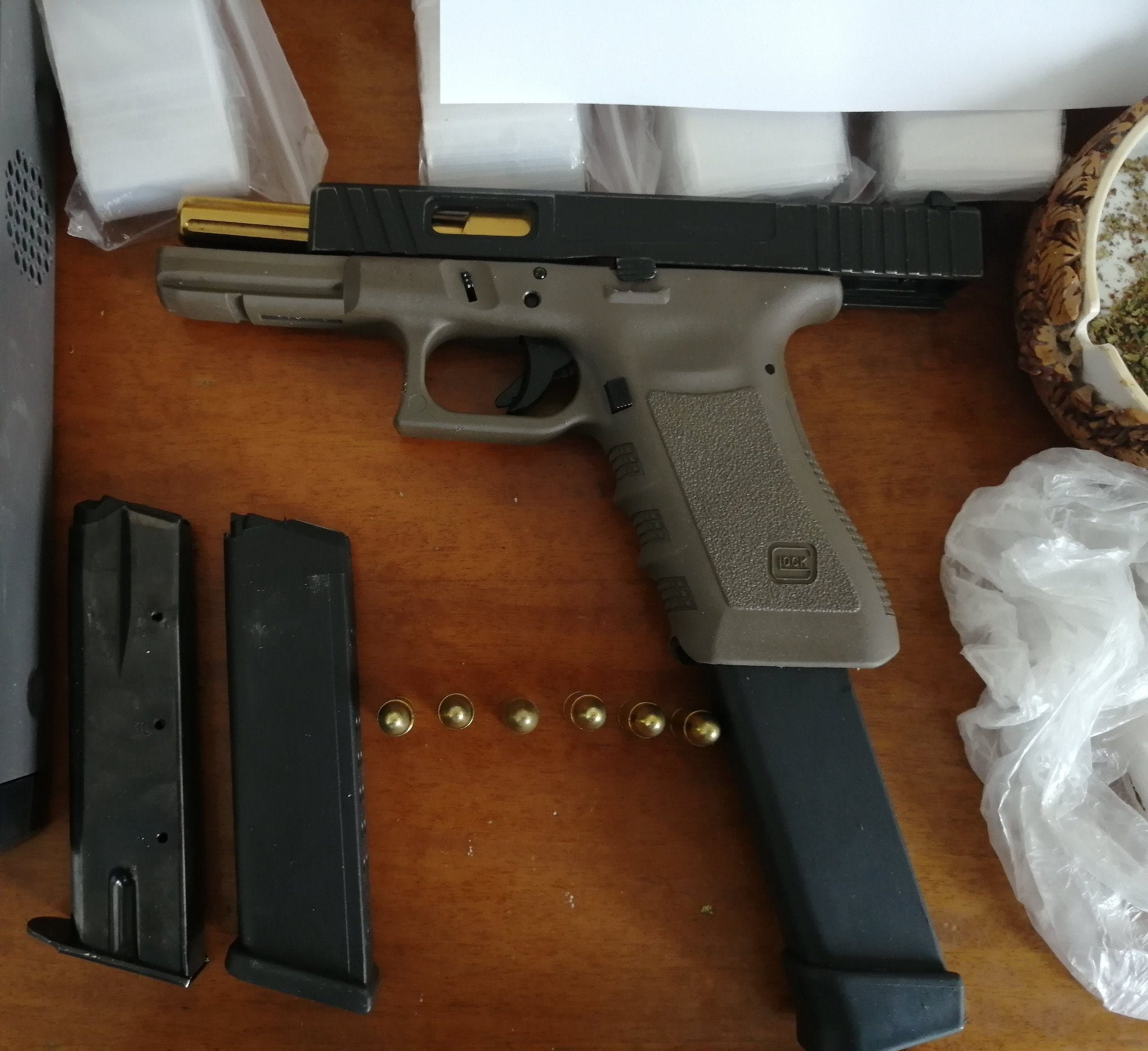 Guns (and Grenades) of the Greek Underground