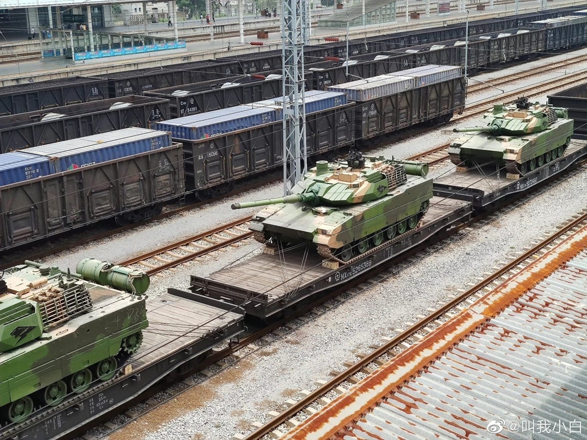 Type 15 Light Tank - Vermilion China