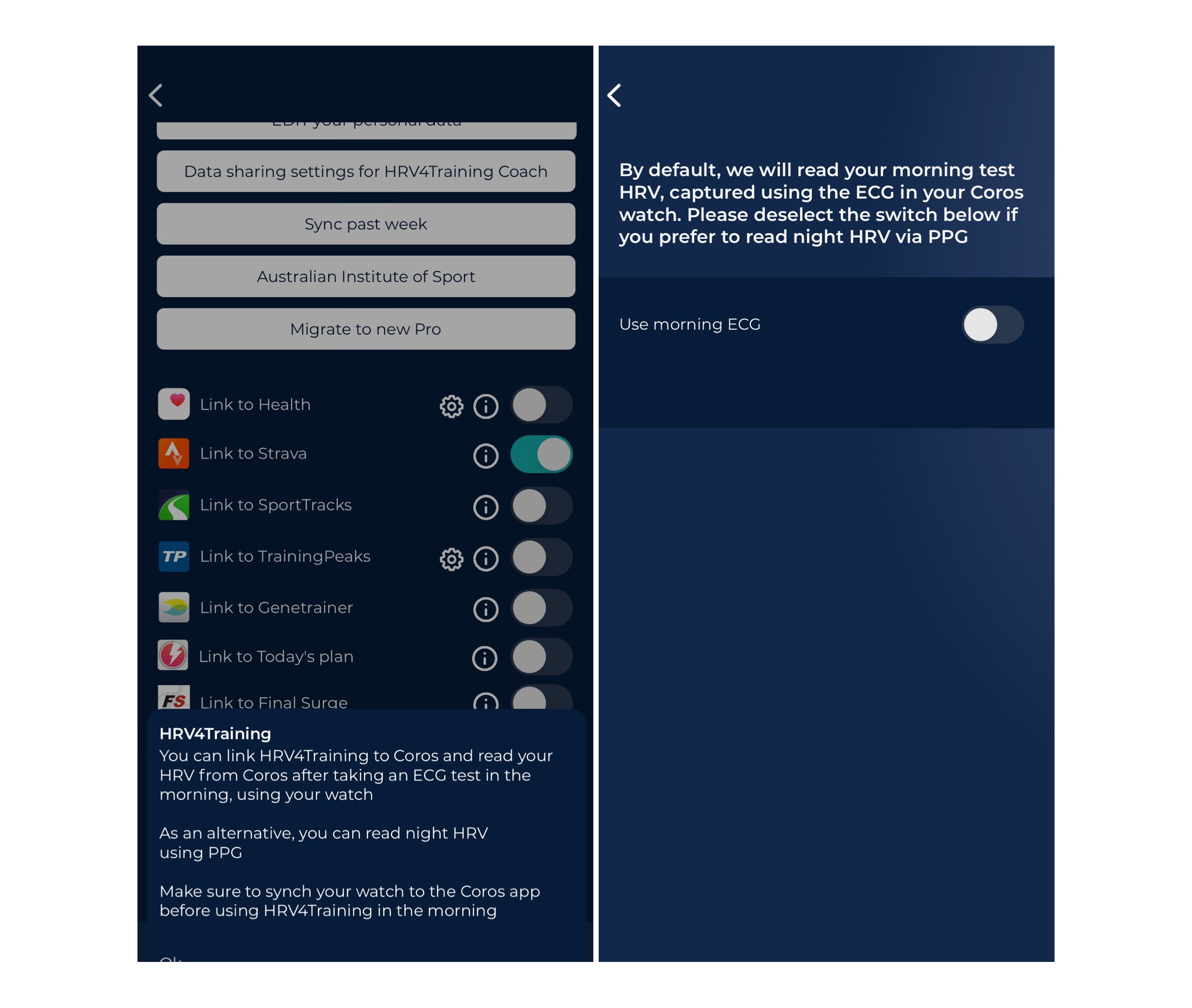 Coros x HRV4Training - Marco Altini’s Substack