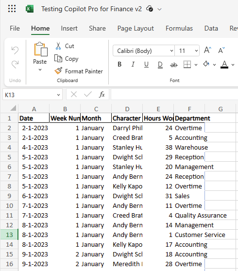 How to do your first analysis with Copilot Pro in Excel?