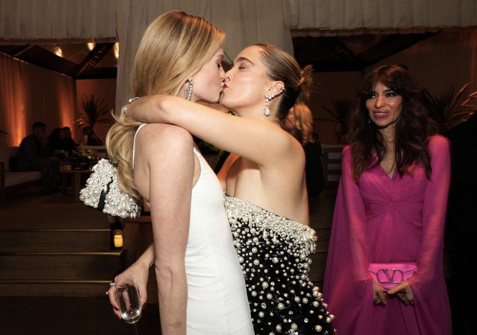 dispatch from kissing at awards shows - by Kira Deshler