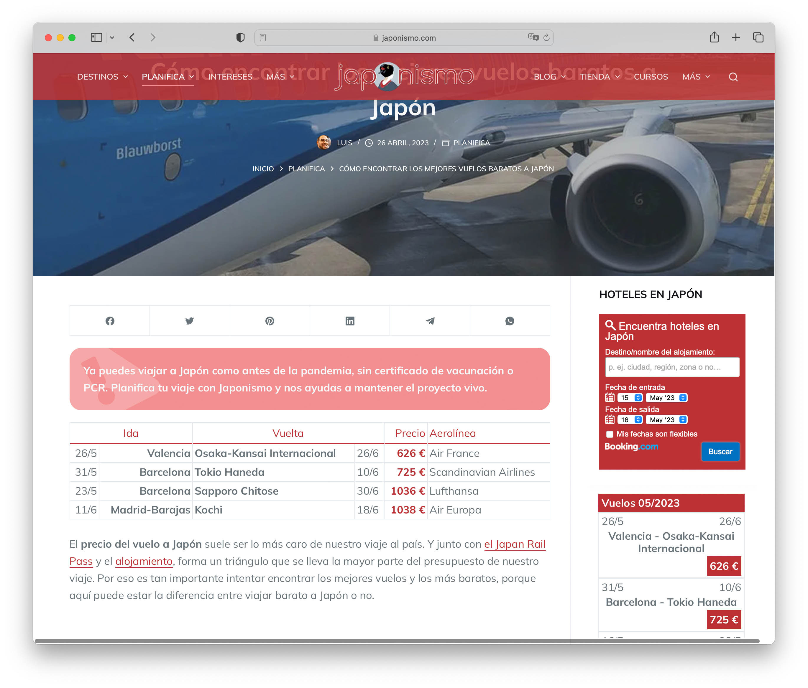 Ofertas de vuelos a Japón, dónde ver luciérnagas y requisitos y ...