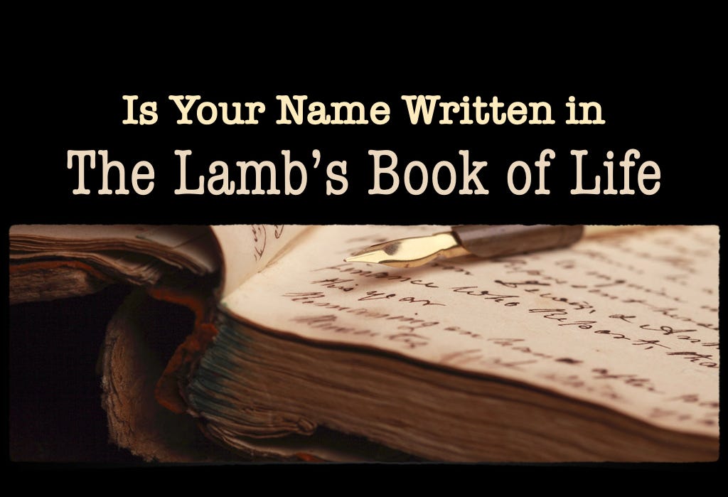 Is Your Name In the Book? - by Science Guided By Faith