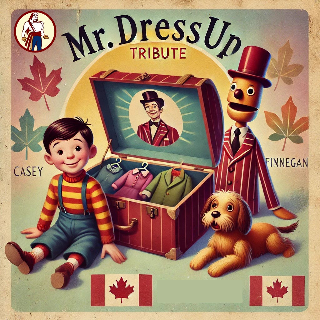 For the Love of the Tickle Trunk: A MONARCH Tribute to Mr. Dressup